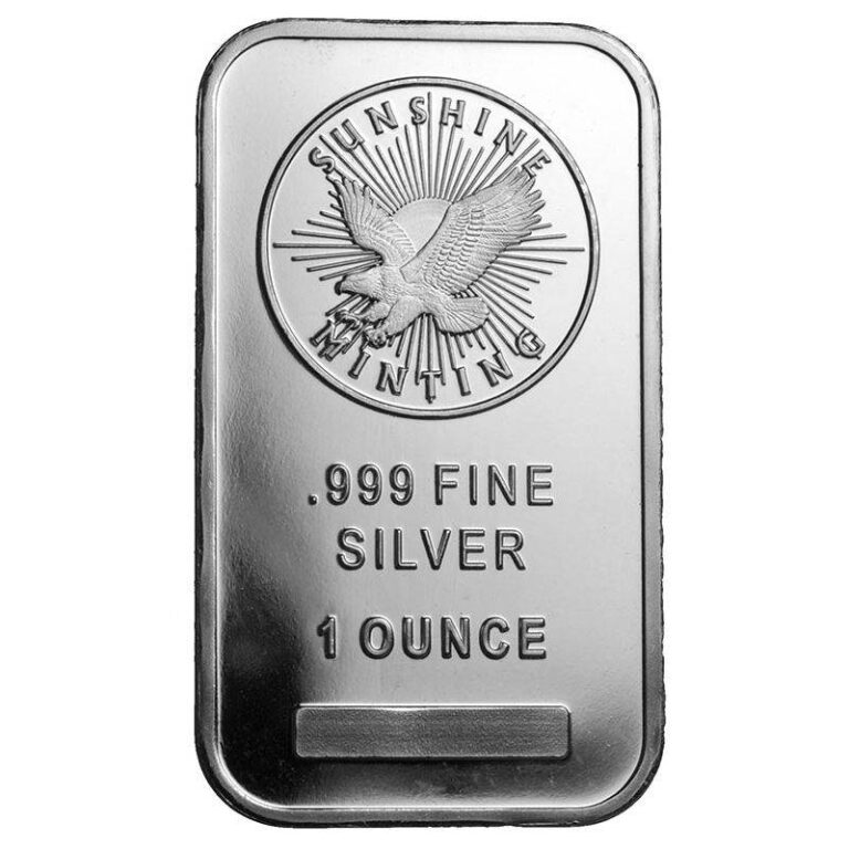 Buy 1 OZ. TD Silver Bar Online | Fine Gold Bullion